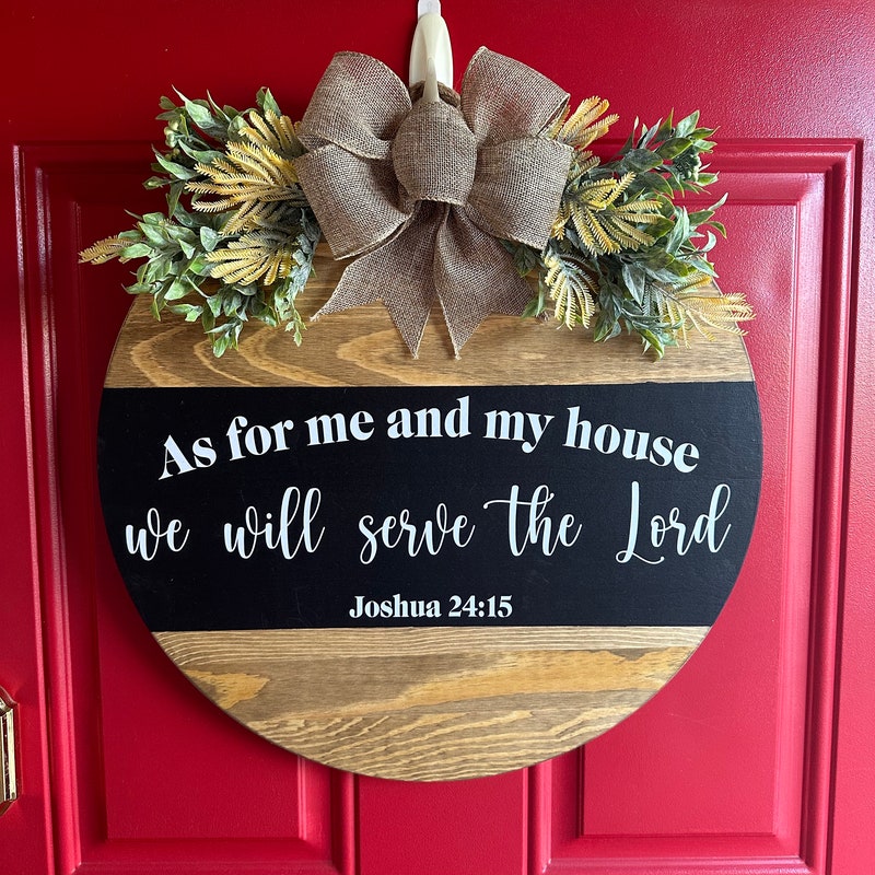 Religious Door Decor - Etsy