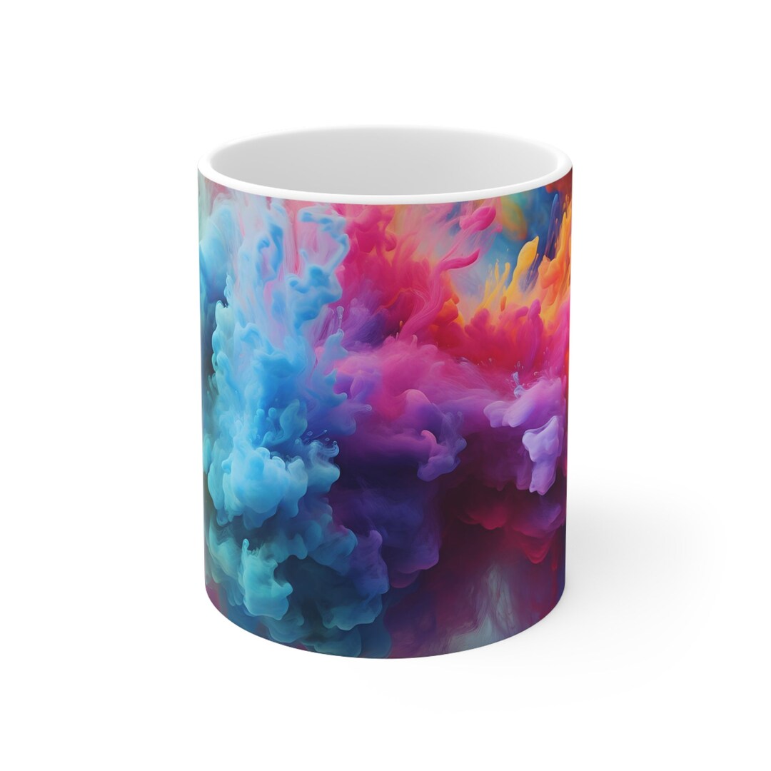 Nebula Dreams Custom Watercolor Deep Space Mug Coffee Lover Gift, Tea ...
