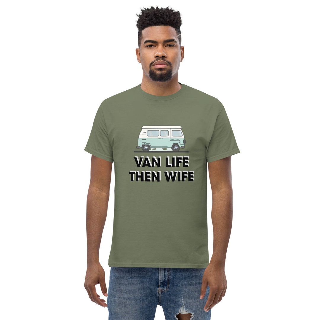 Van Life T Shirt Camper Van T Shirt Unisex Van Life Mens Van T Shirt ...
