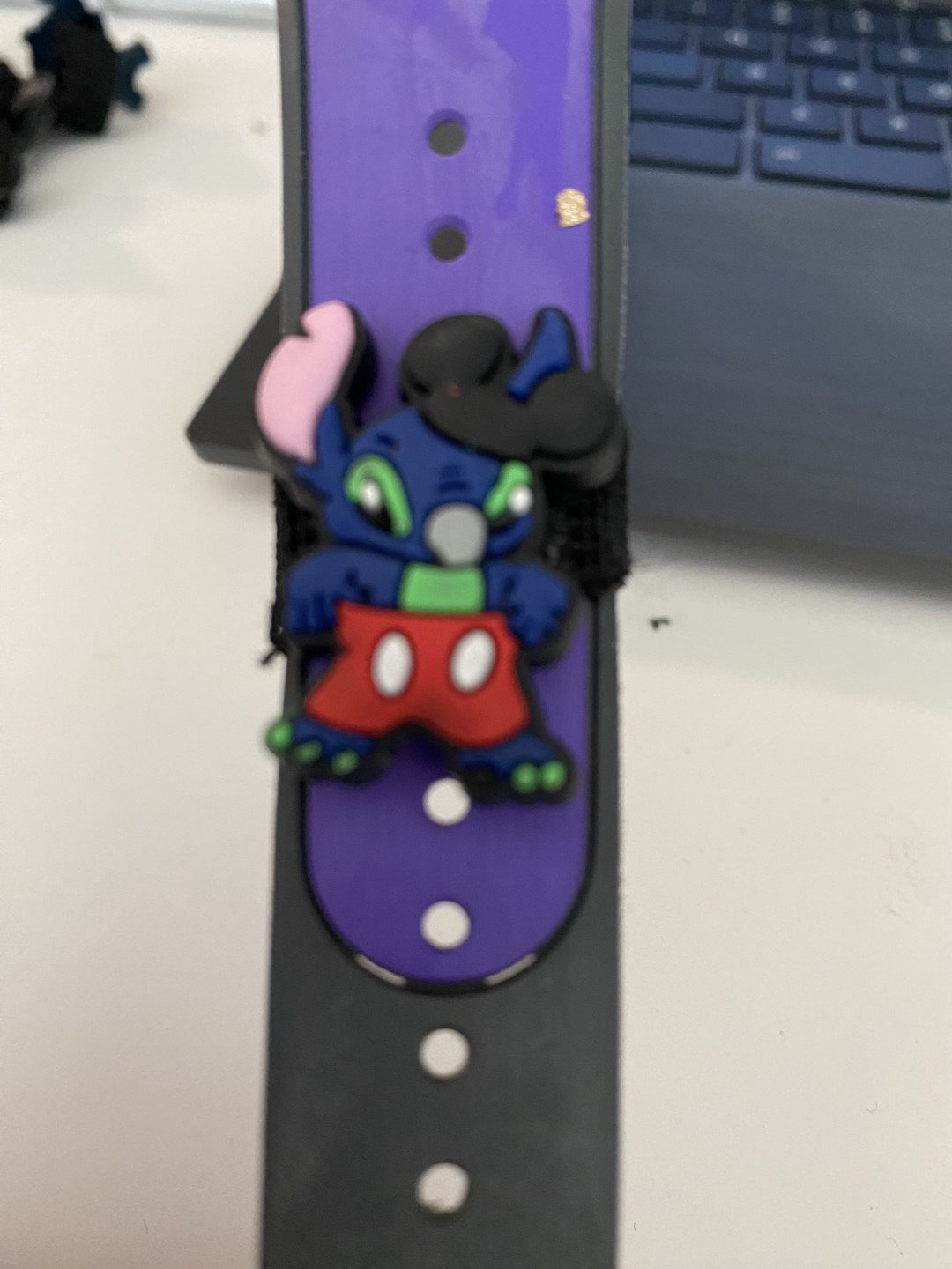 Stitch Wears the Pants Band Slider - Etsy