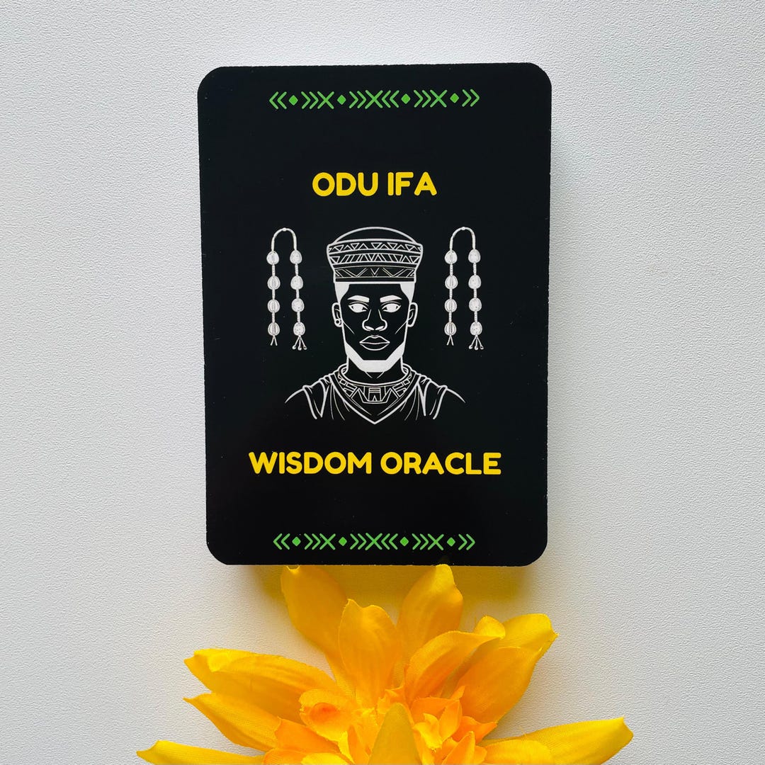 Odu Ifa Wisdom Oracle Deck - Etsy