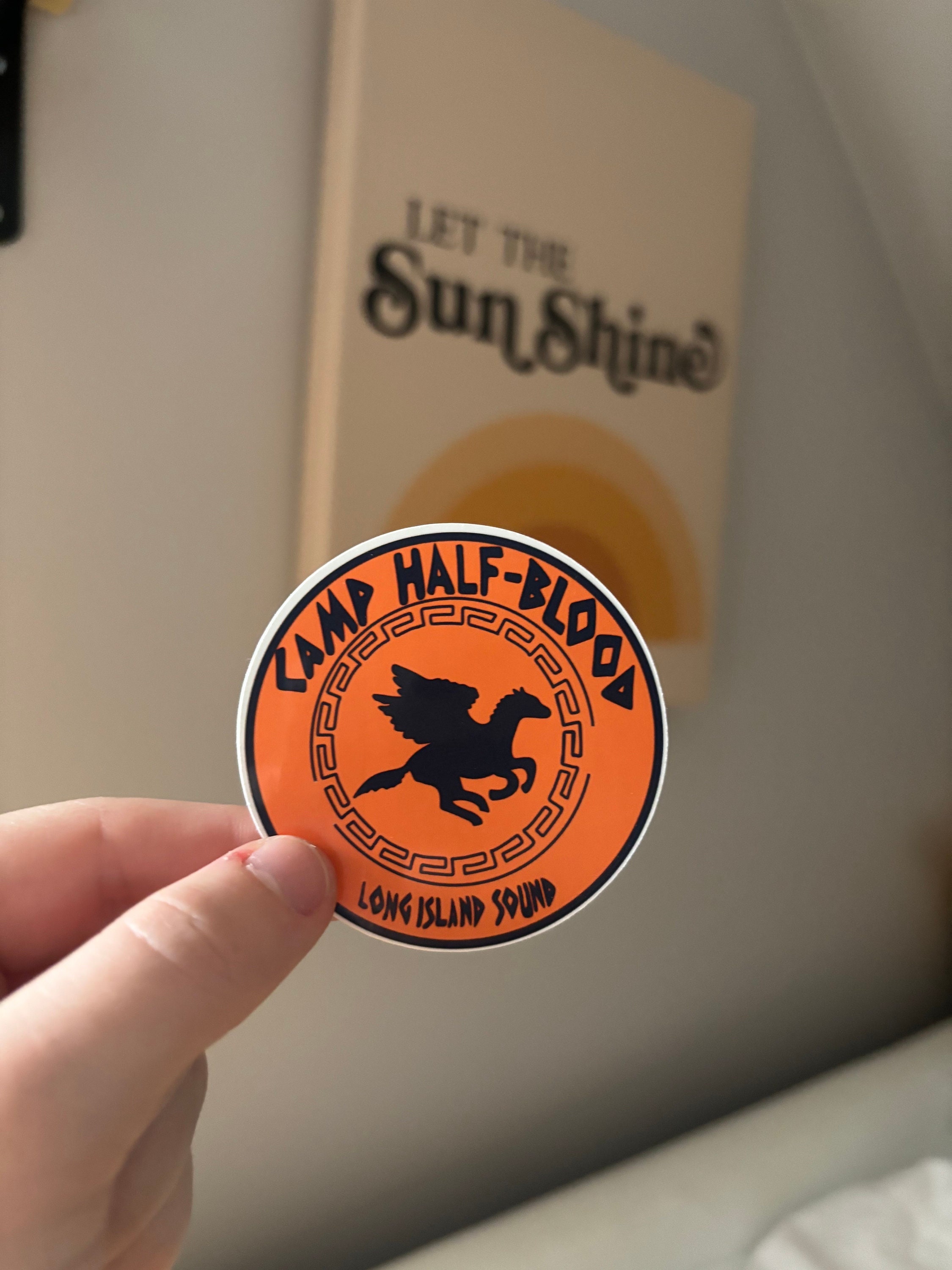Trendy Camp Half-blood Sticker, Demigods Sticker, Percy Jackson and the ...