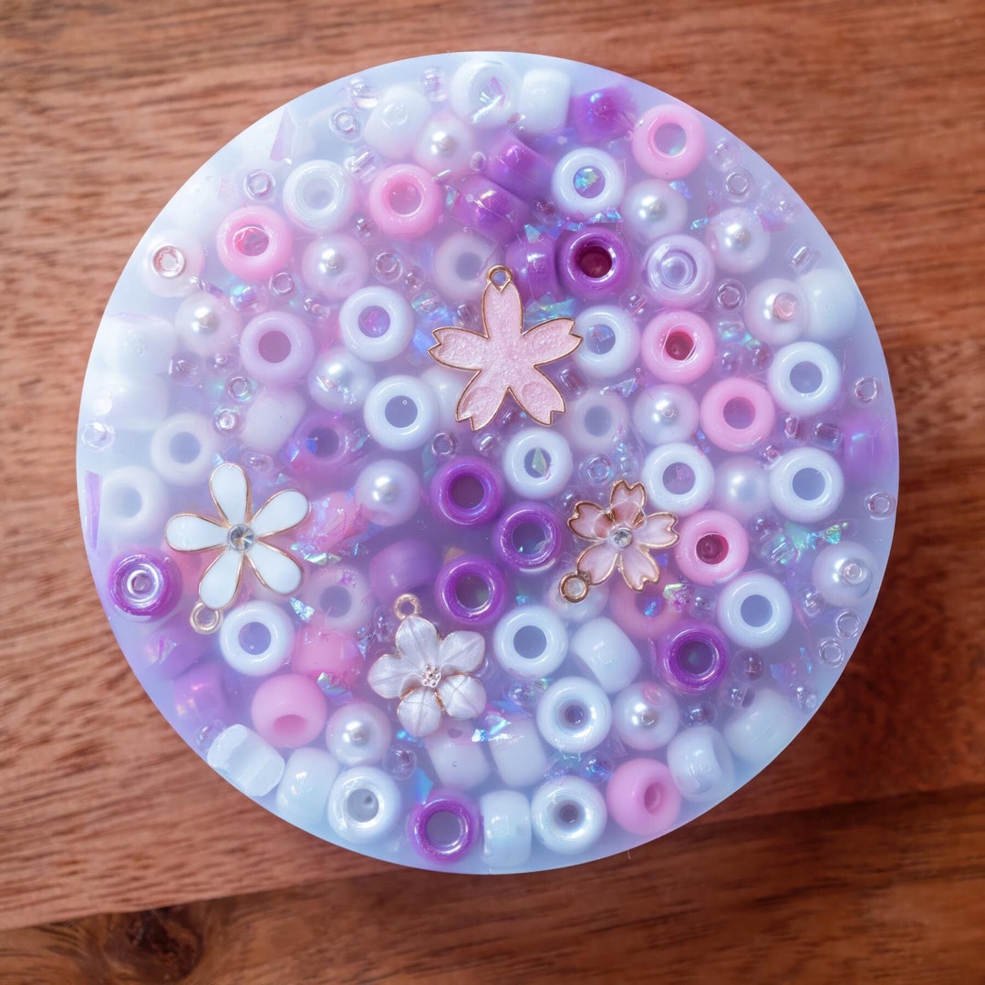 Cute Flower Sensory Picky Pad Large Silicone Fidget Toy for Stress and ...