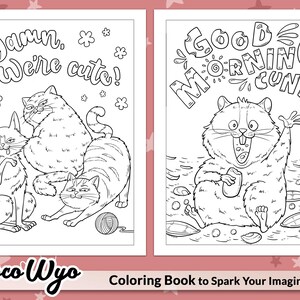 Sassy Animals: Hilarious Coloring Book by Coco Wyo - Etsy