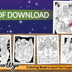 Scary Asylum: Horror Coloring Book for Relaxing by Coco Wyo - Etsy