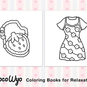 Fashion Vibes: Bold and Easy Designs for Relaxation Featuring Cute ...