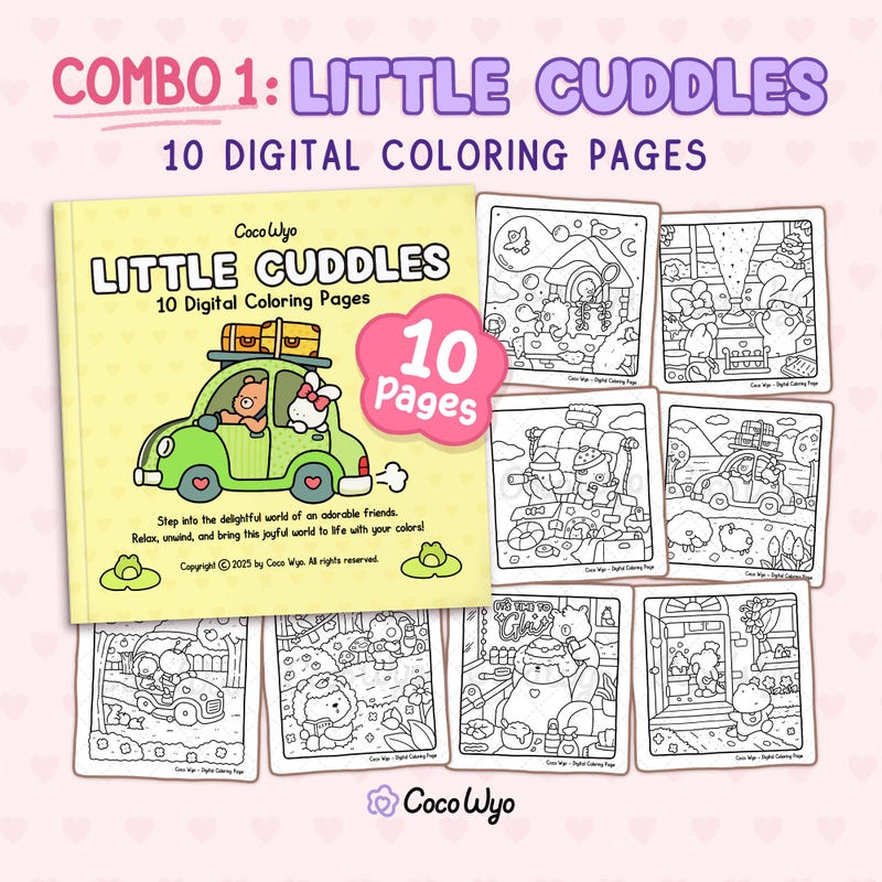Coco Cute Coloring Pages - Etsy
