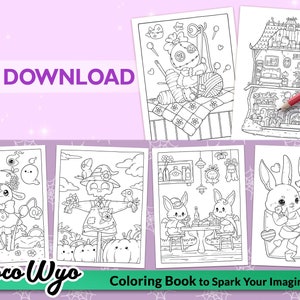 Creepy Cutie: Goth Kawaii Coloring Book by Coco Wyo - Etsy