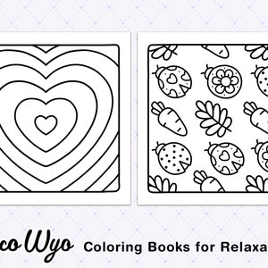 Comfy Patterns: Lovely Cozy Pattern Coloring Book by Coco Wyo - Etsy