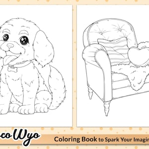 Easy Peasy: Simple Coloring Book by Coco Wyo - Etsy