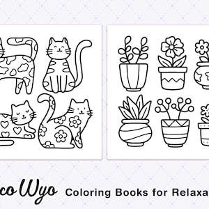 Comfy Patterns: Lovely Cozy Pattern Coloring Book by Coco Wyo - Etsy