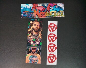 Hip Hop Bookmarks, Afrofuturism, Rap, Music, Art, Afro American - Etsy