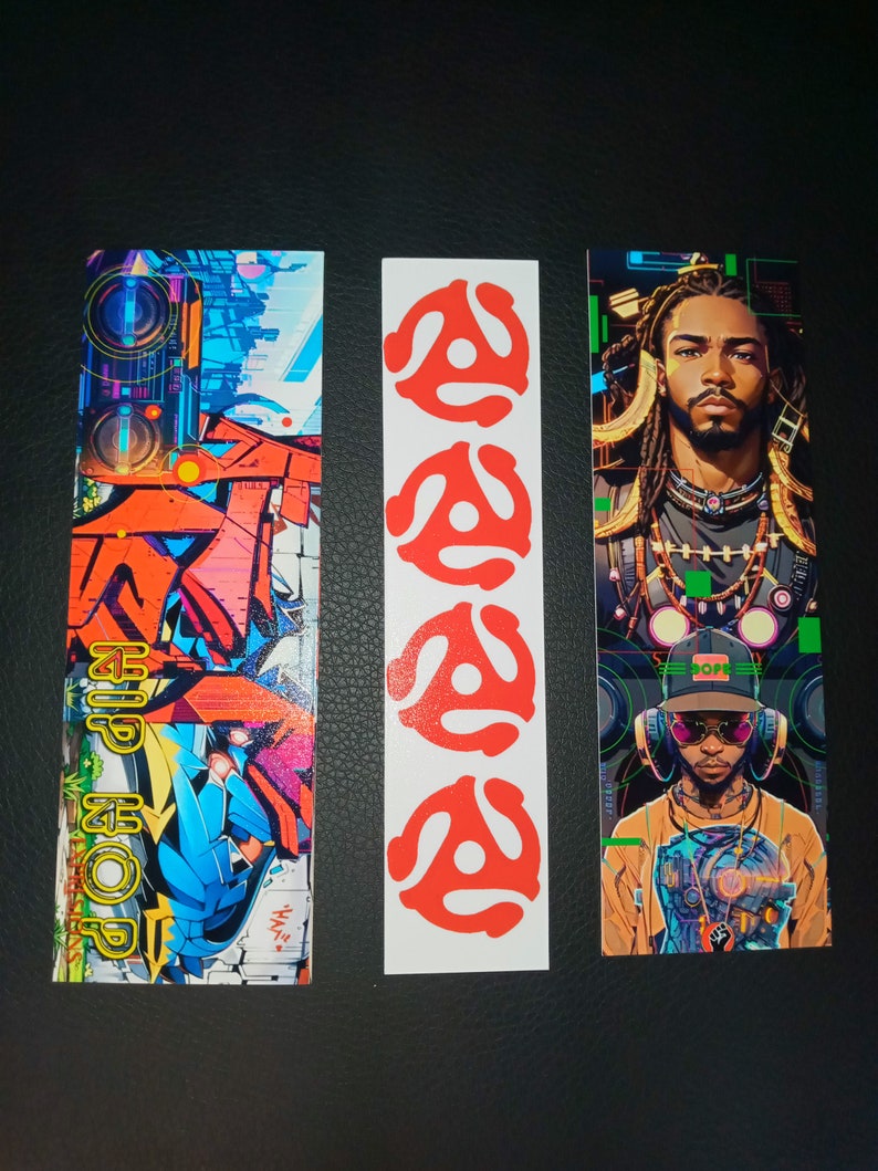 Hip Hop Bookmarks, Afrofuturism, Rap, Music, Art, African American - Etsy