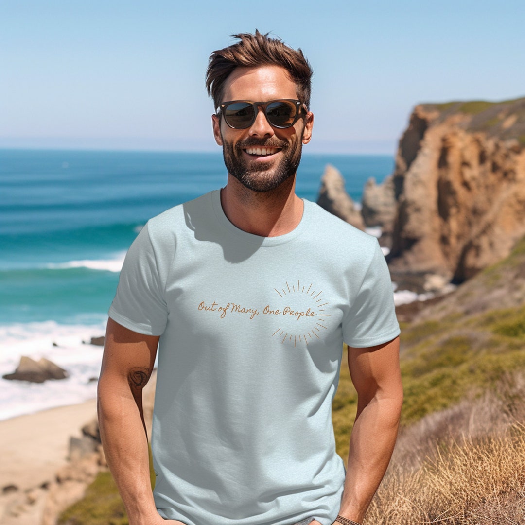 Out of Many One People Logo Jersey Short Sleeve Tee - Etsy