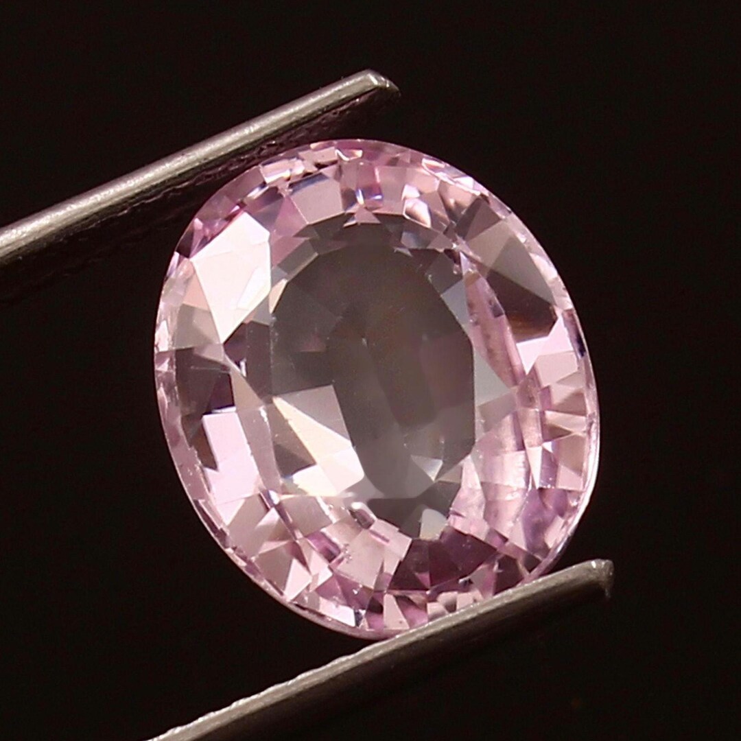 Aaa+vivid Flawless Madagascar Pink Morganite Oval 6.50 CT. Excellent ...