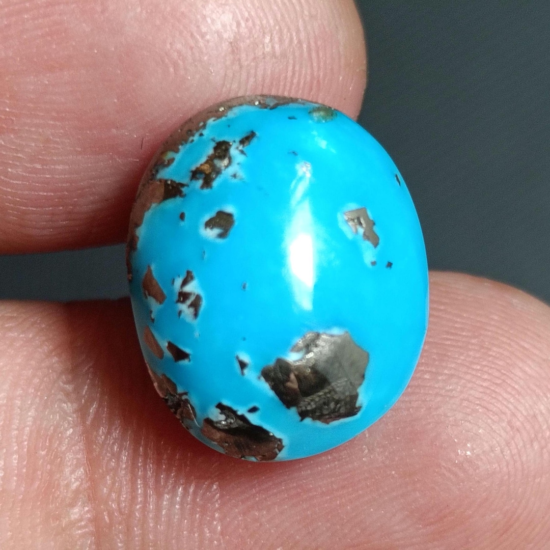 Genuine Arizona Natural Turquoise Oval Cabochon Stone 13.10 CT ...