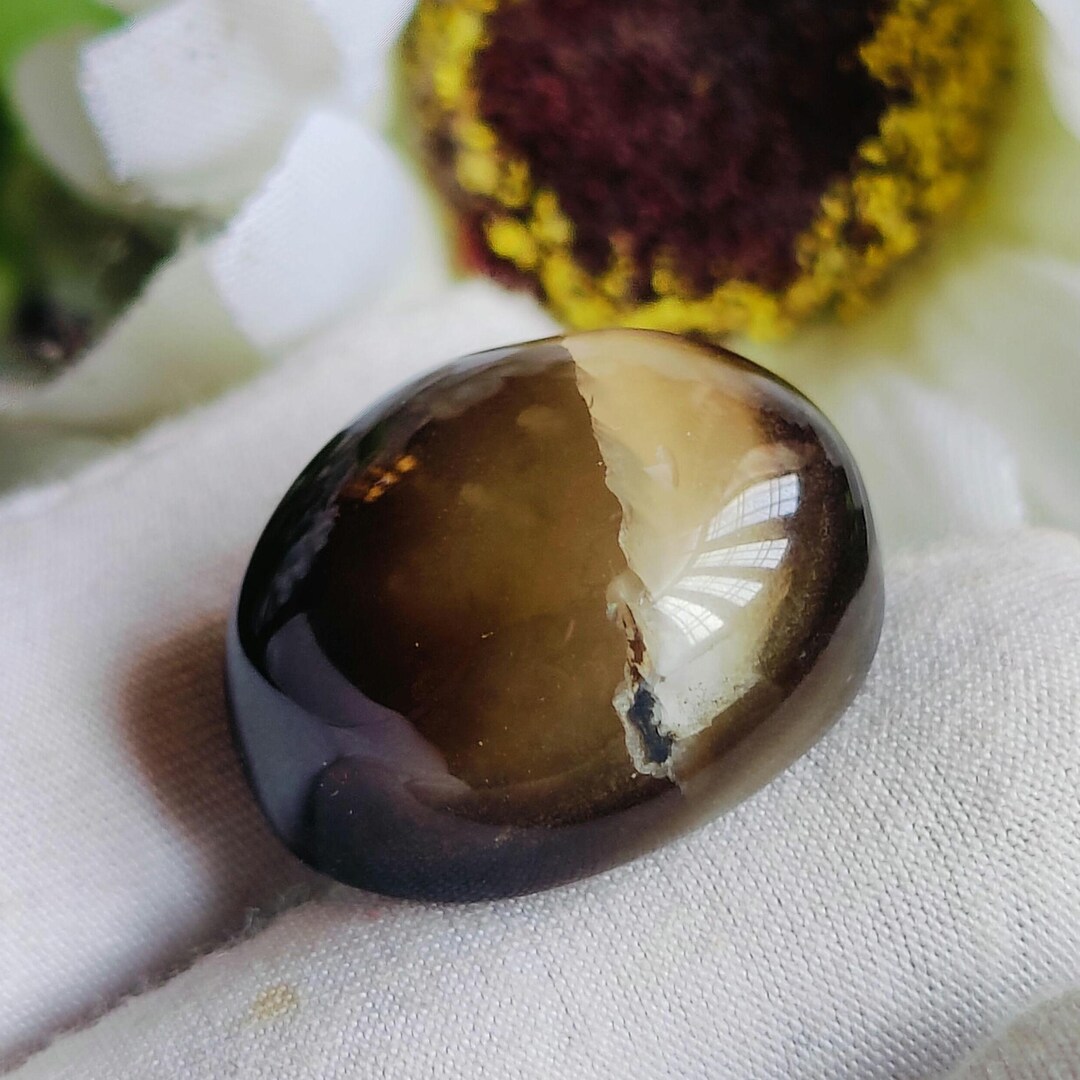 100% Natural Ancient Yemeni Aqeeq Agate Cabochon Oval 45.95 Ct ...