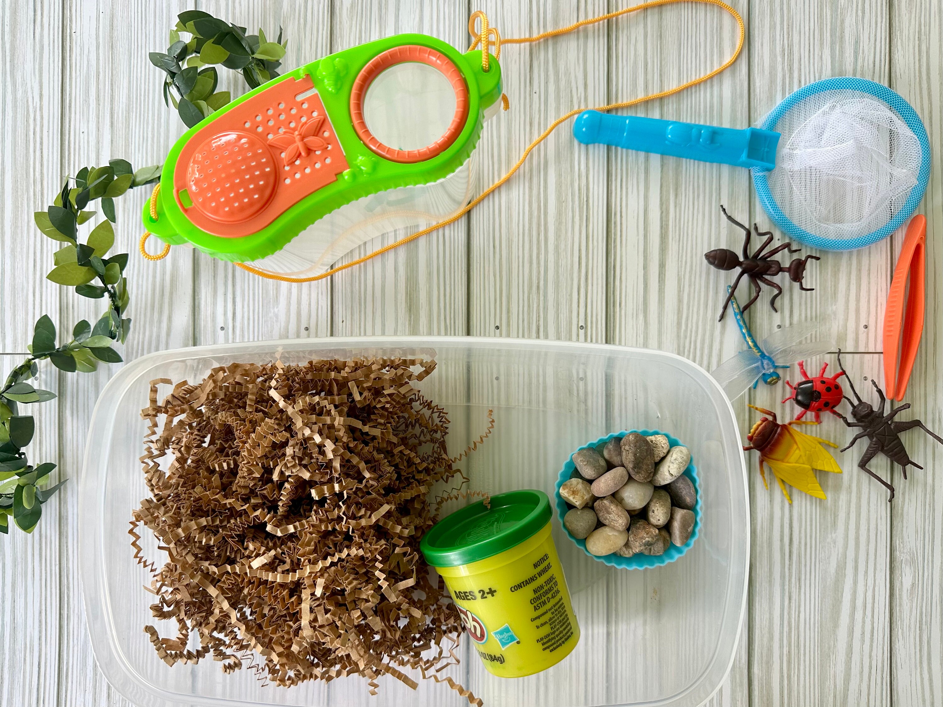 Bug Sensory Bin, Kids Sensory Kit, Quiet Time Activity, Pretend Play ...