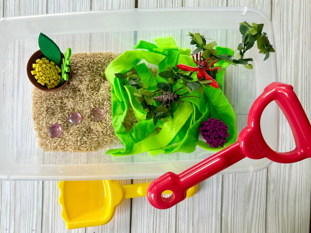 Gardening Sensory Bin, Kids Sensory Kit, Quiet Time Activity, Pretend ...