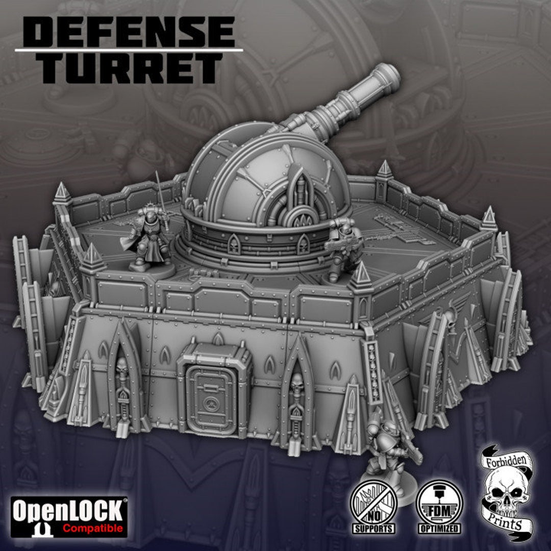 Big Defensive Cannon - Etsy