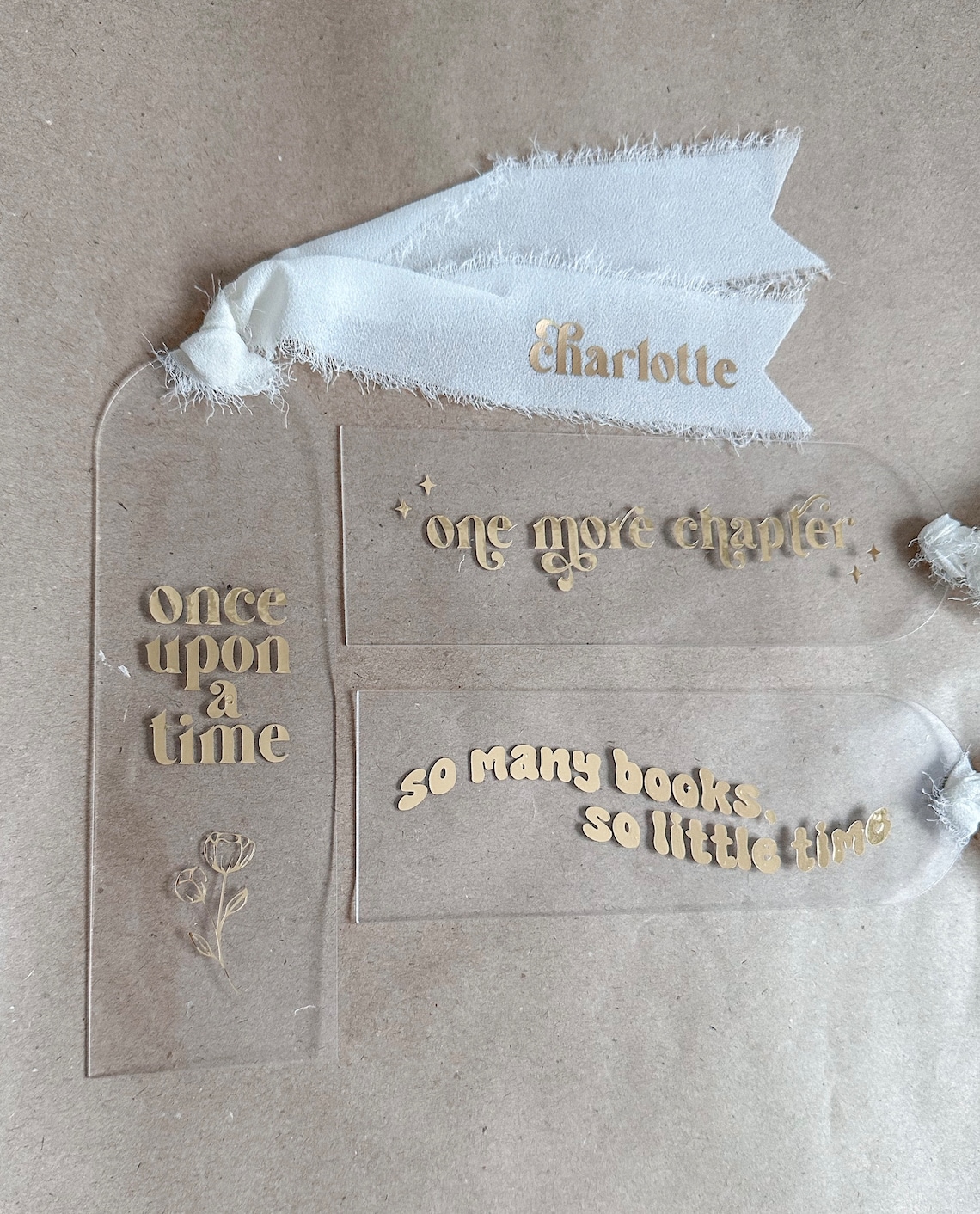 Acrylic Bookmark Personalized Bookmark for Book Lovers Personalized ...