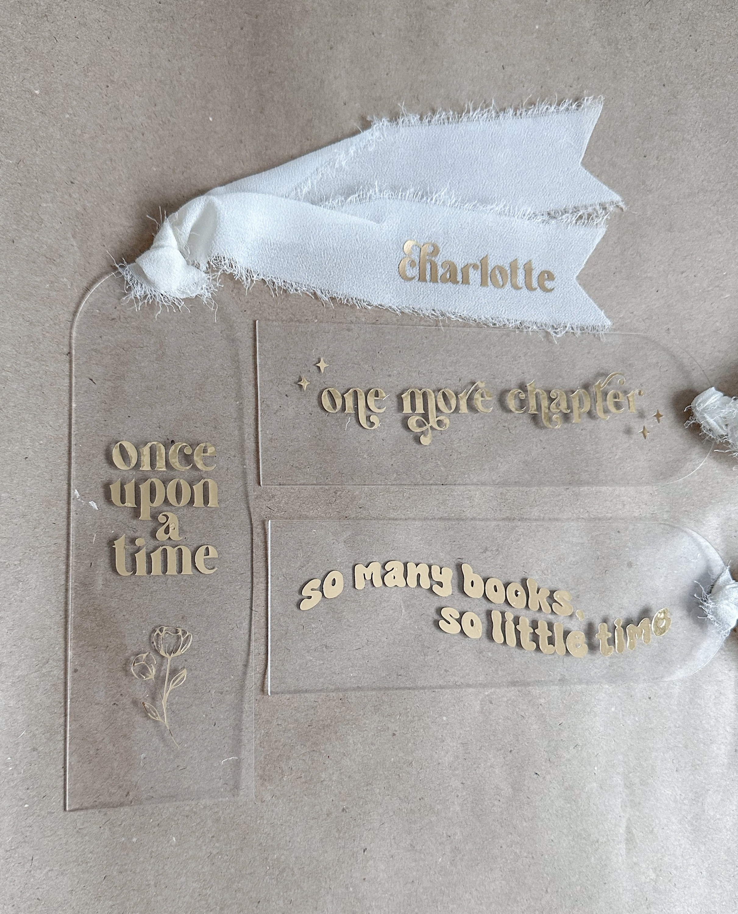 Acrylic Bookmark Personalized Bookmark for Book Lovers Personalized ...