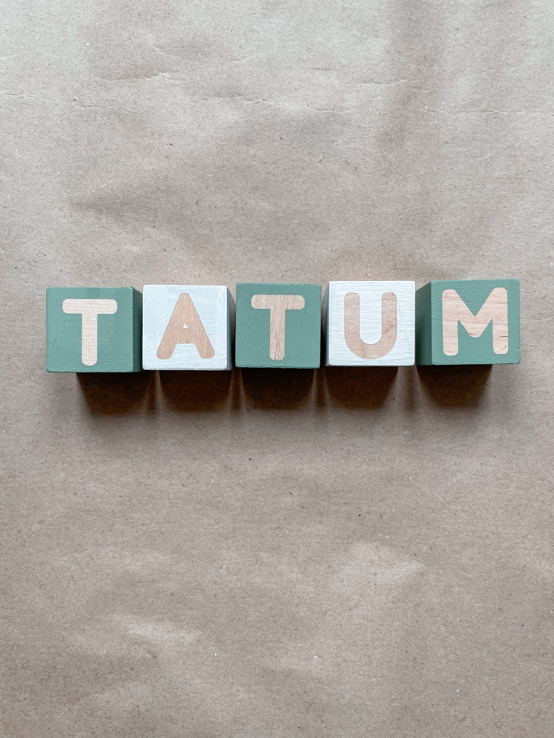 Personalized Baby Name Blocks Custom Baby Name Blocks Alphabet Blocks ...