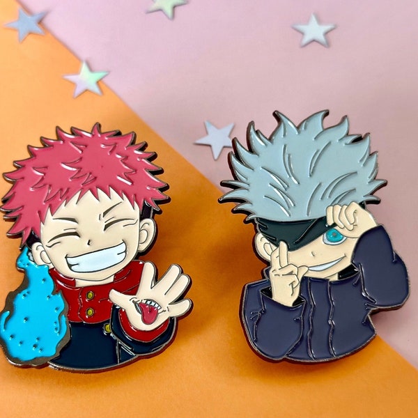Anime Enamel Pins - Etsy