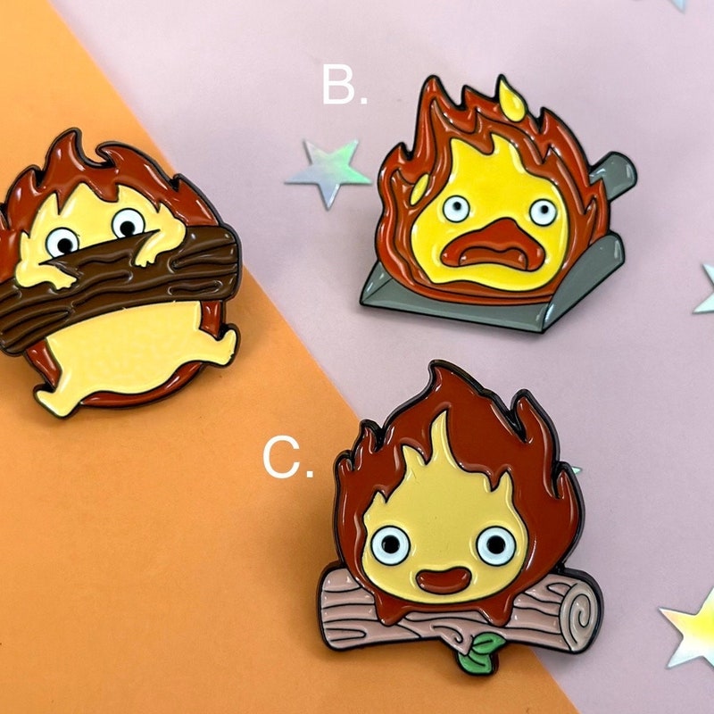 Anime Enamel Pins - Etsy