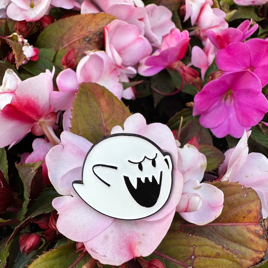 Super Mario Brothers Pin Mario Brothers Boo Pin Hard Enamel - Etsy
