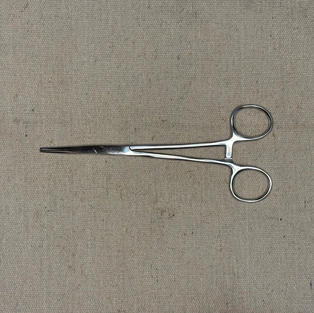 6 1/2-inch Hemostat Clamp for Fine Knot Work - Etsy