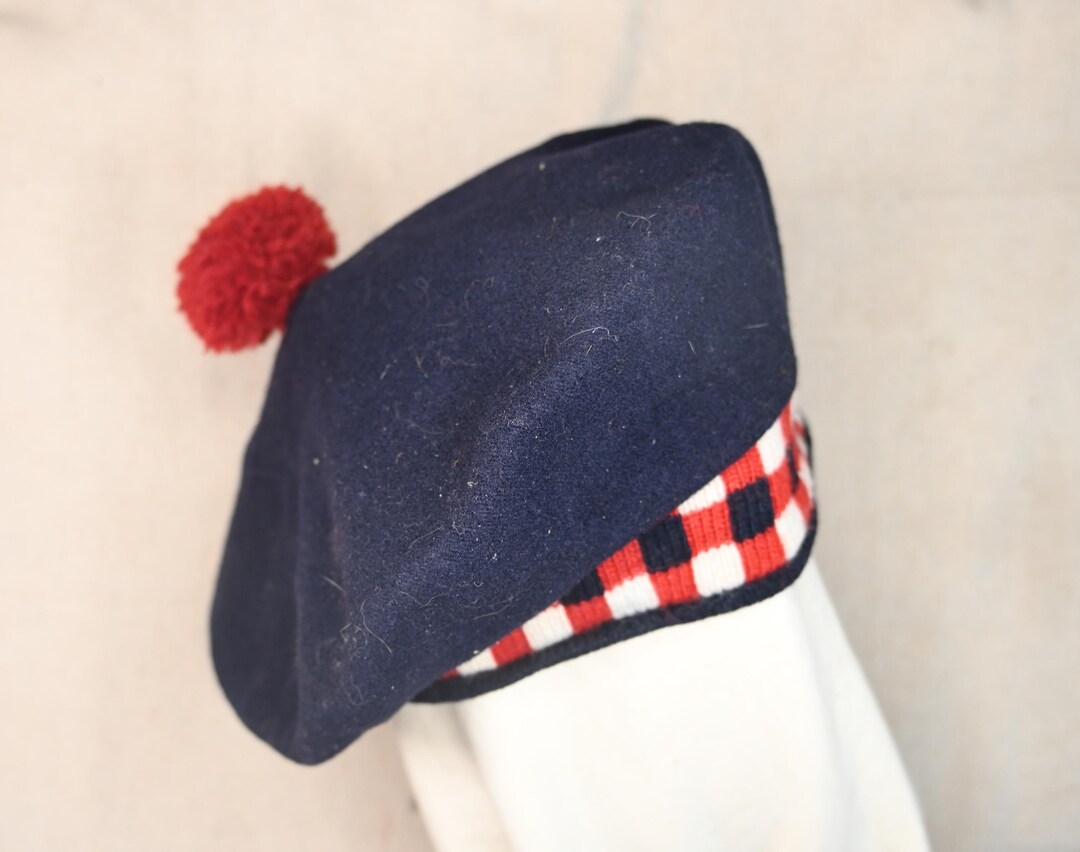 Vintage Scottish Tam O'shanter Bonnet - Etsy