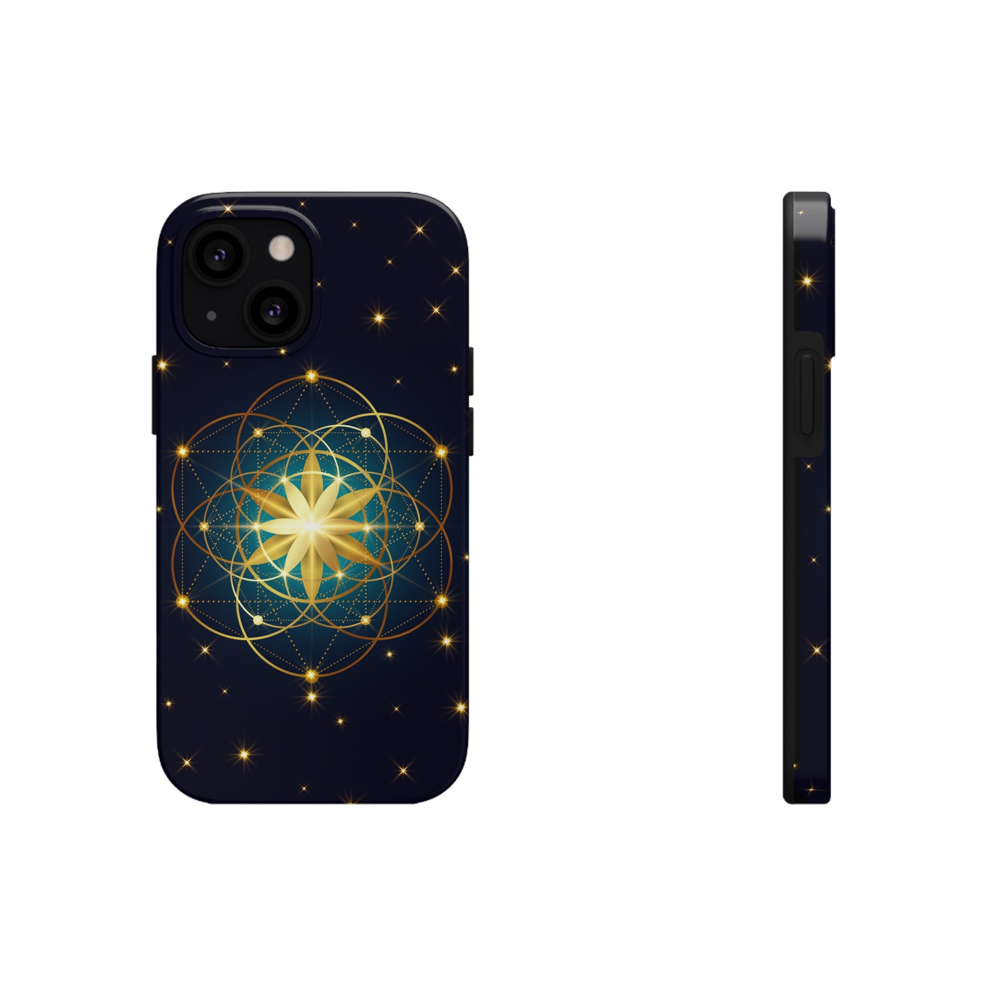 IPhone Lotus Flower Custom Universe Cosmic Stars Tough Cell Phone Cases ...