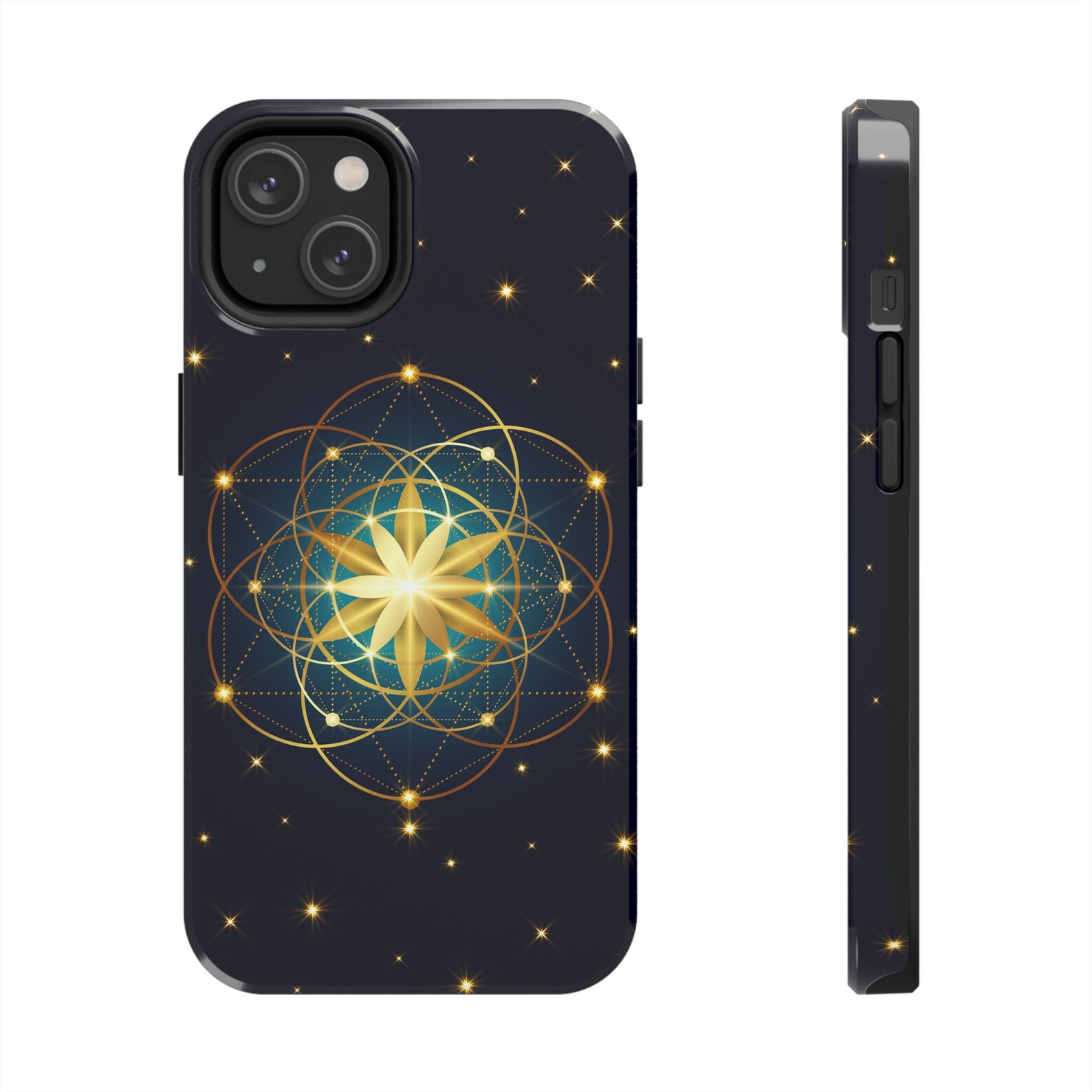 IPhone Lotus Flower Custom Universe Cosmic Stars Tough Cell Phone Cases ...
