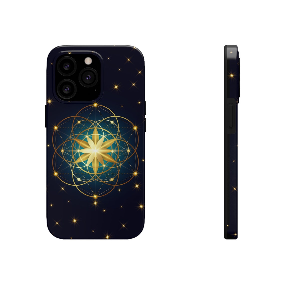 IPhone Lotus Flower Custom Universe Cosmic Stars Tough Cell Phone Cases ...