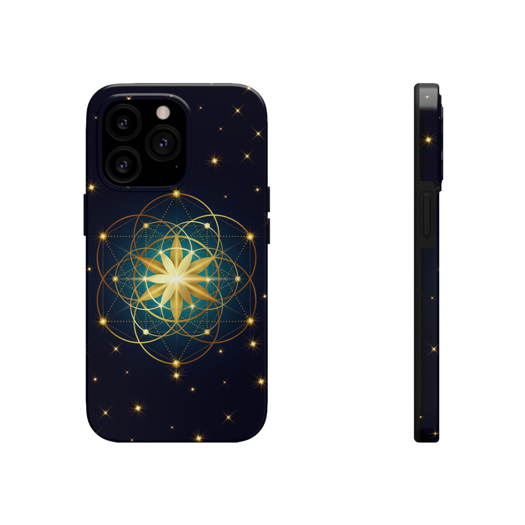 IPhone Lotus Flower Custom Universe Cosmic Stars Tough Cell Phone Cases ...