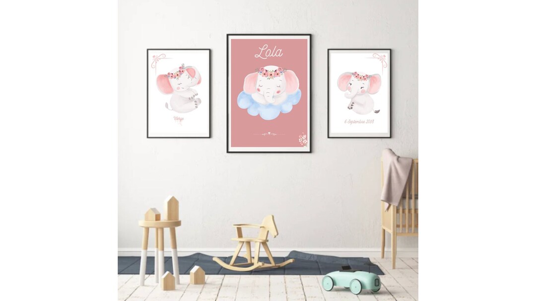 Personalized Baby Posters - Etsy