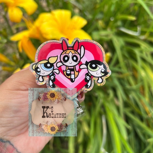 Powerpuff Girls Keychain - Etsy