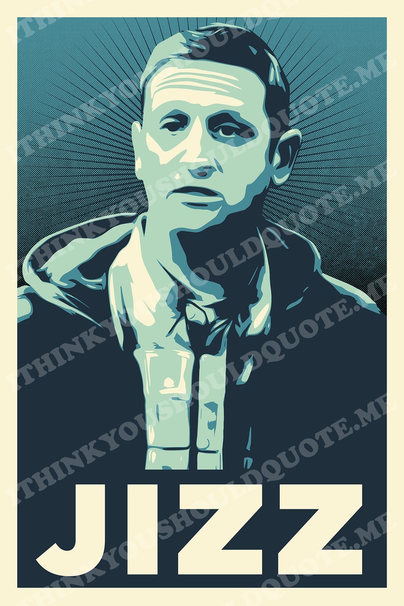I Think You Should Leave Ghost Tour JIZZ Vector Art Poster ITYSL - Etsy