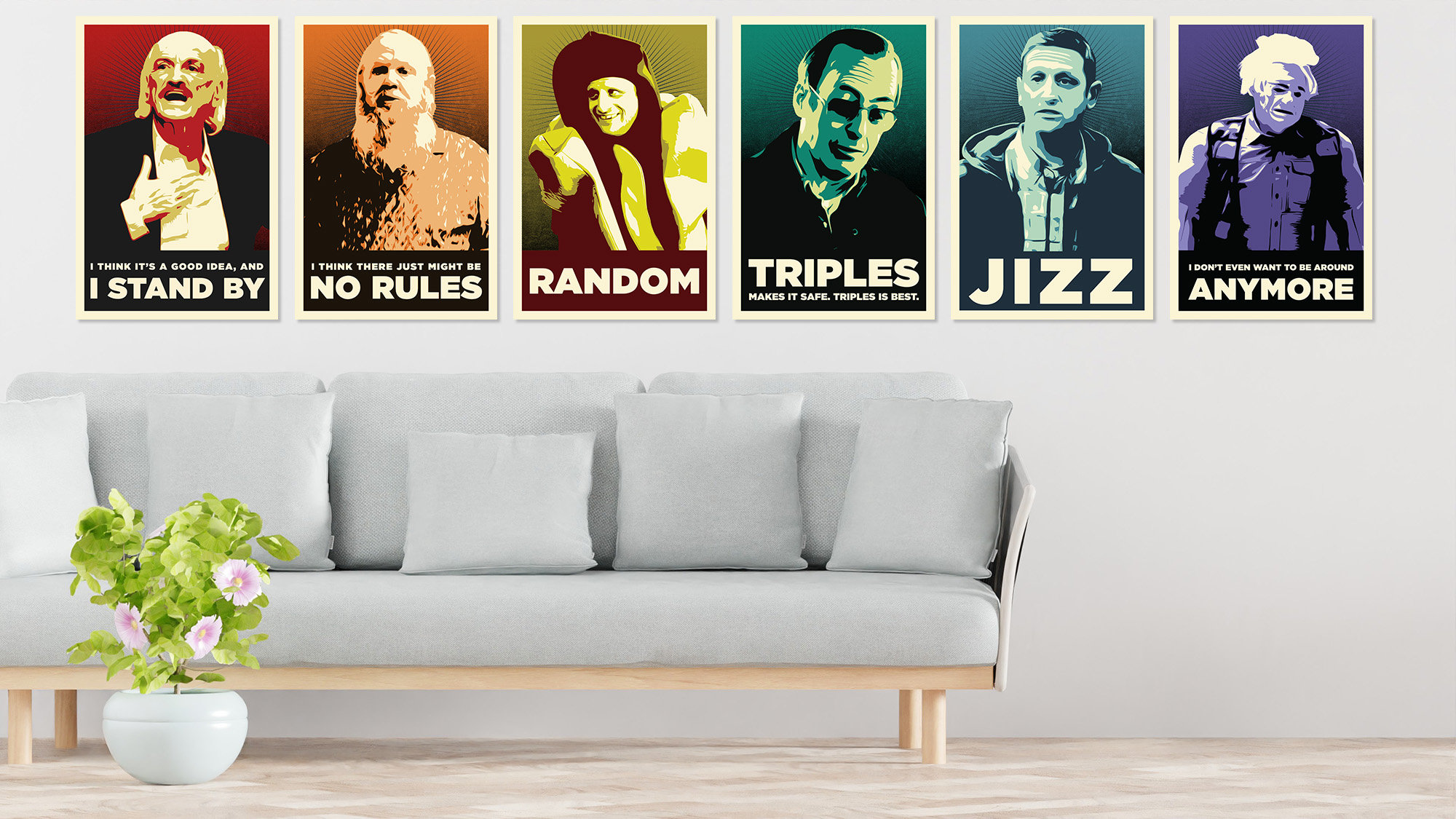 I Think You Should Leave Never Let the Party Die Vector Art Poster ...