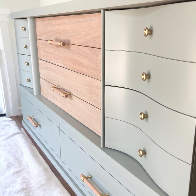 SOLD Gorgeous MCM Dresser Set - Etsy
