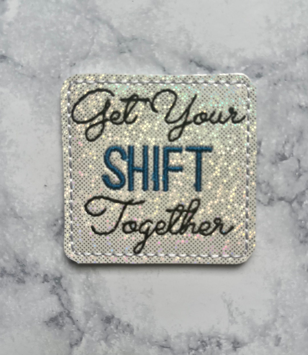 Get Your Shift Together Digital Feltie Embroidery Design File ITH - Etsy