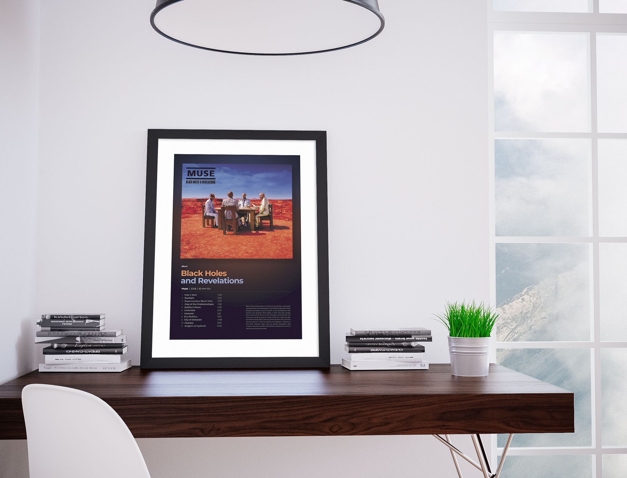 Muse Black Holes & Revelations Album Poster / Muse Band Poster sold by ...