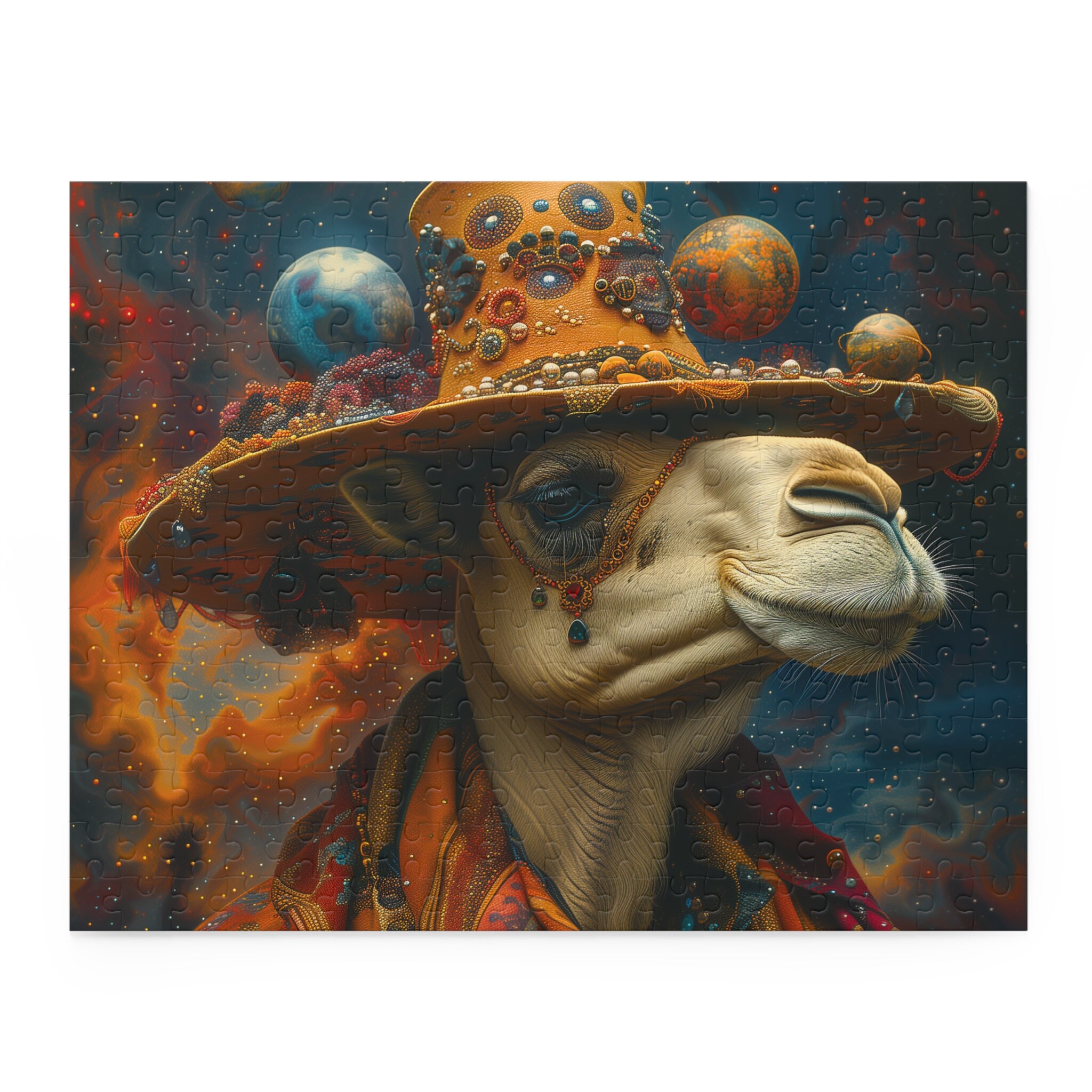 Camel Puzzle, Colorful Animal, Picture Puzzle, Jigsaw Puzzle ...