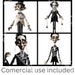 Puppet Clipart Puppets Creepy Doll Halloween Themed Gothic Horror Scary ...