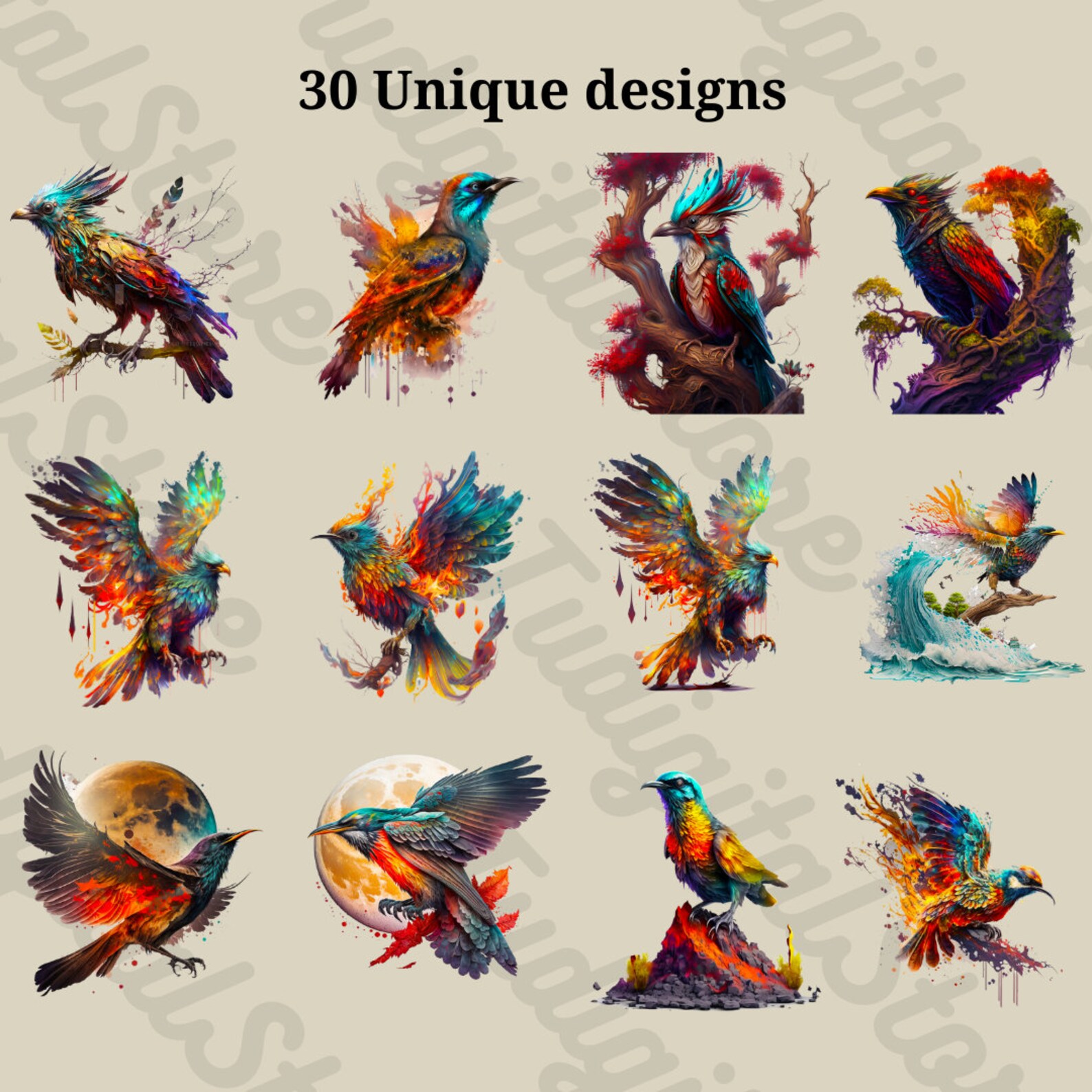 Phoenix Clipart Mythical Creatures - Majestic Beasts - Flying Bird ...