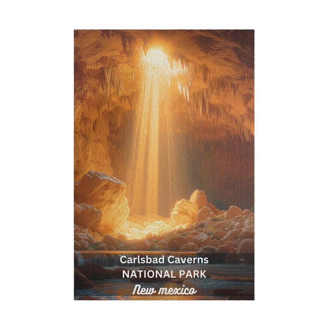 Carlsbad Caverns National Park Jigsaw Puzzle, Unique Puzzle, Family Game, Brain Game, Beautiful ...
