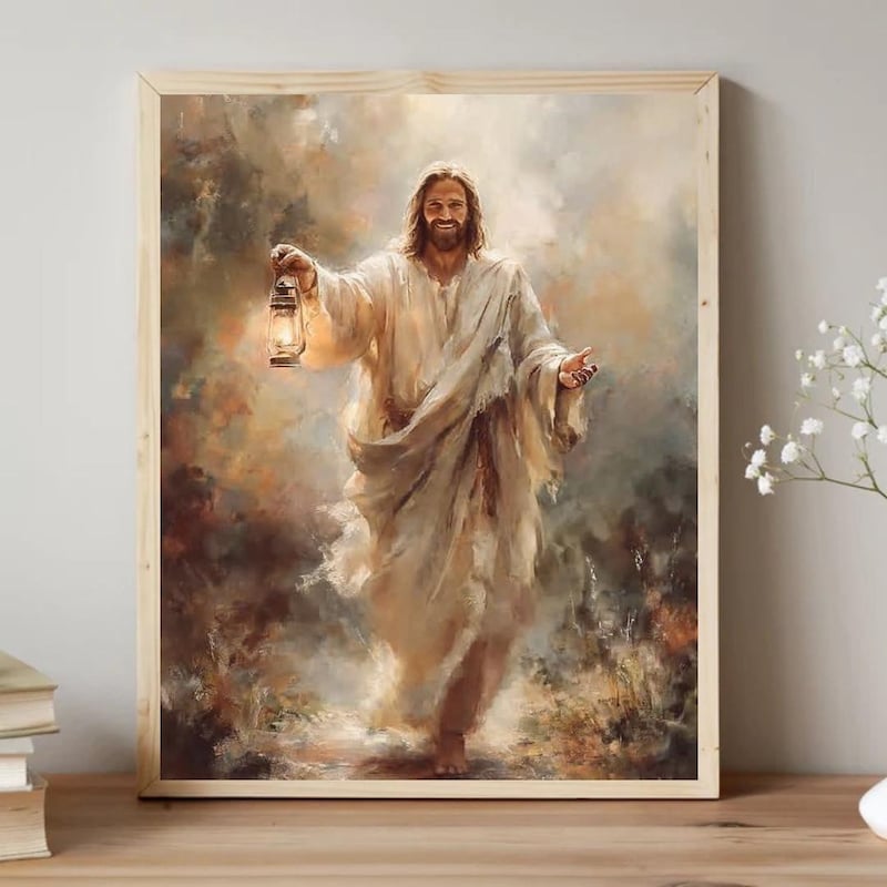 Jesus Christ Lamp - Etsy