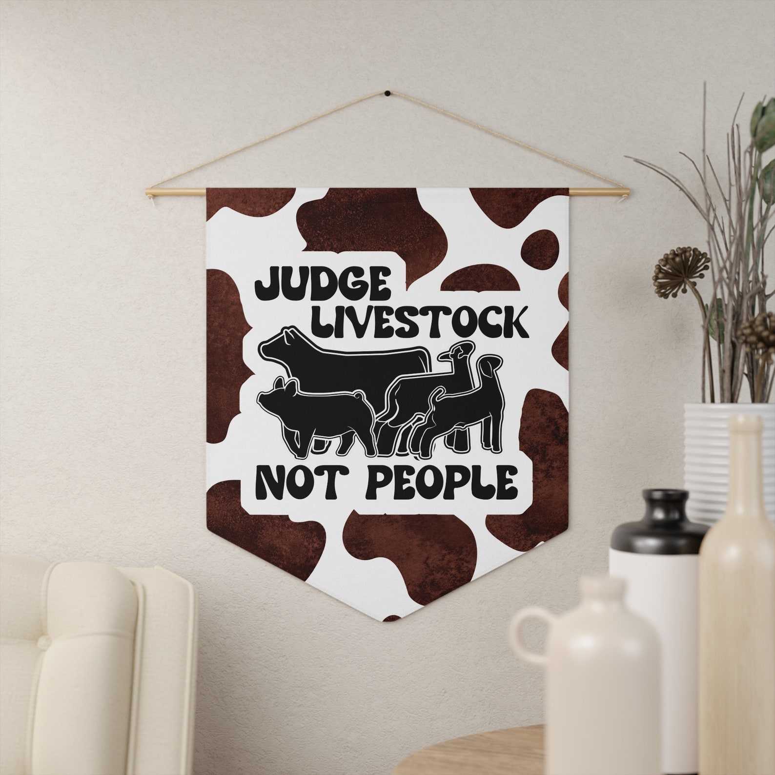 Livestock Judging Room Decor Livestock Pennant Ag Room Sign Agriculture ...