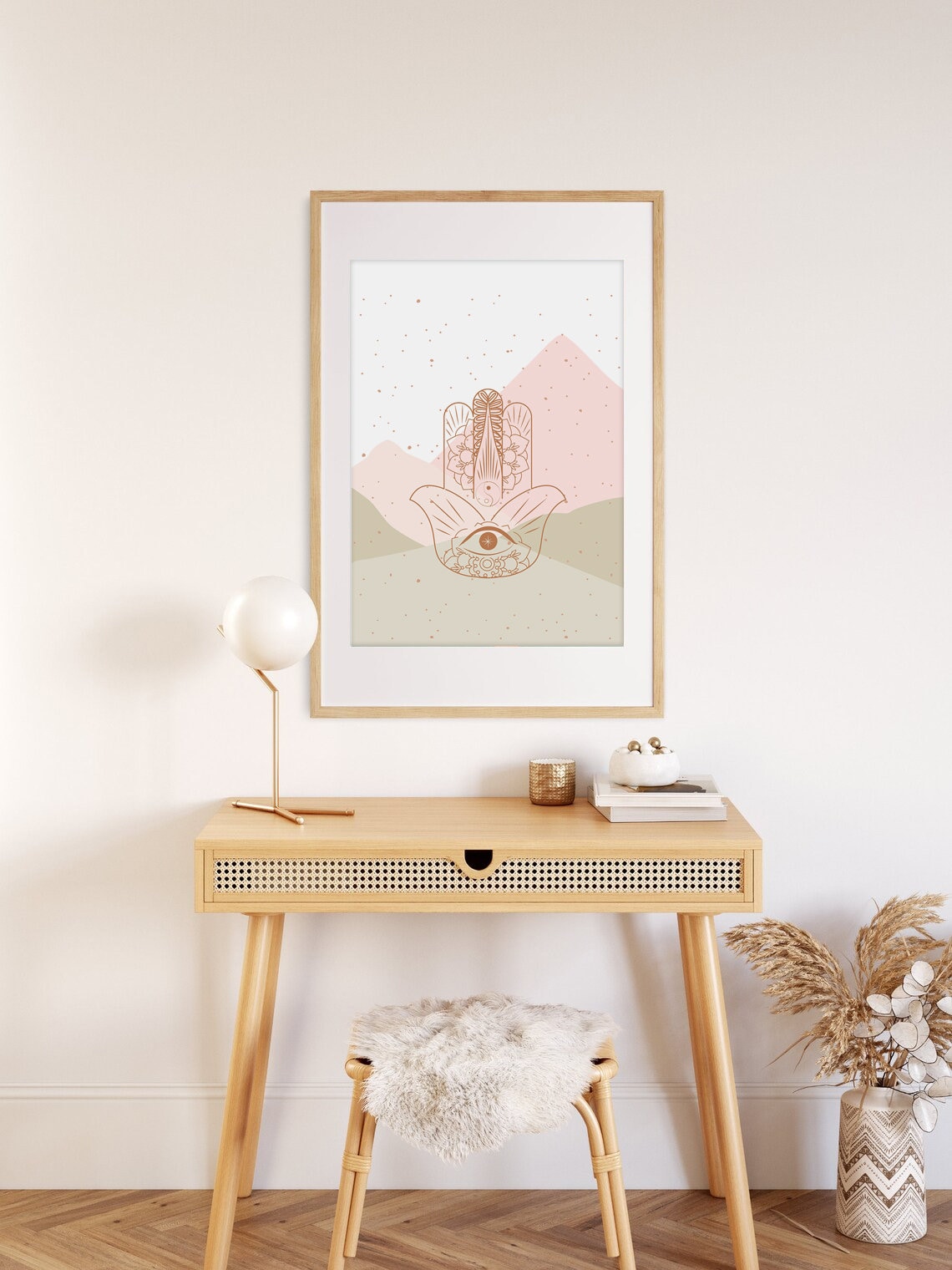 Hamsa Hand Zen Symbol, Zen Poster, Zen Wall Decor, Zen Art, Zen Print ...